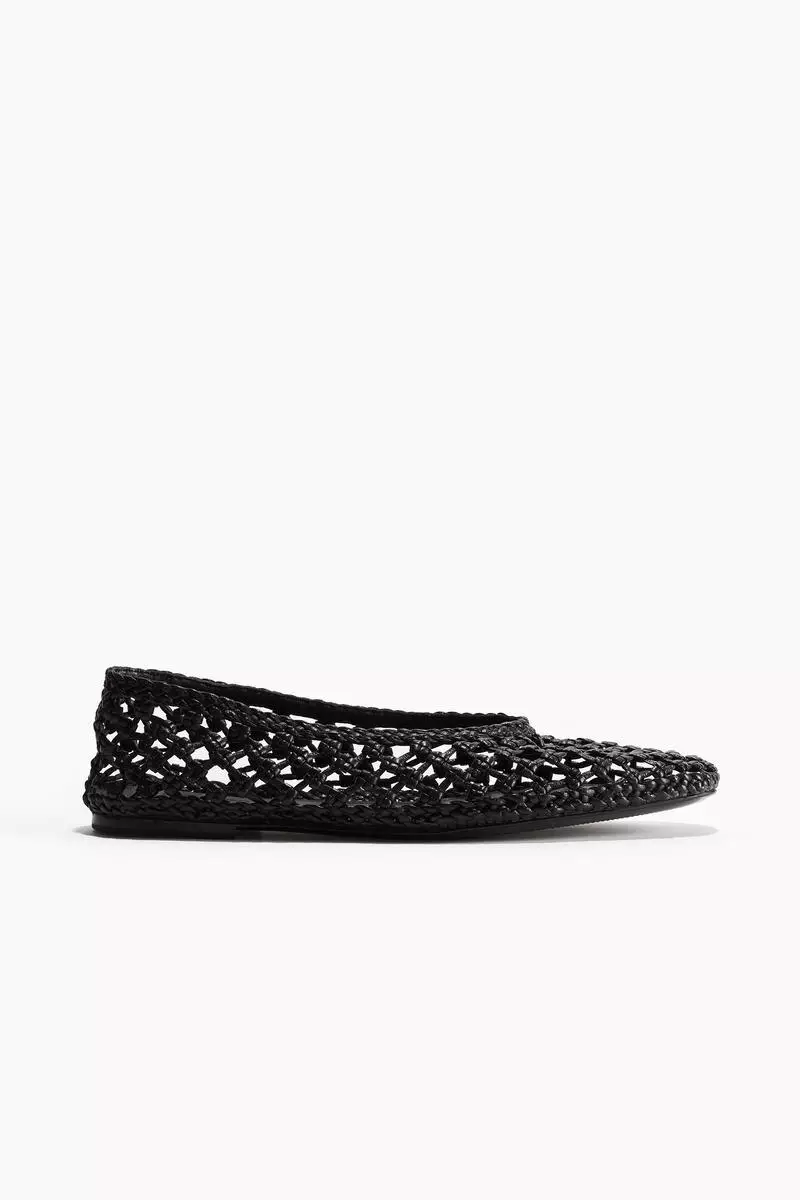 Buy H&M Braided leather ballet pumps 2026 Online | ZALORA Philippines