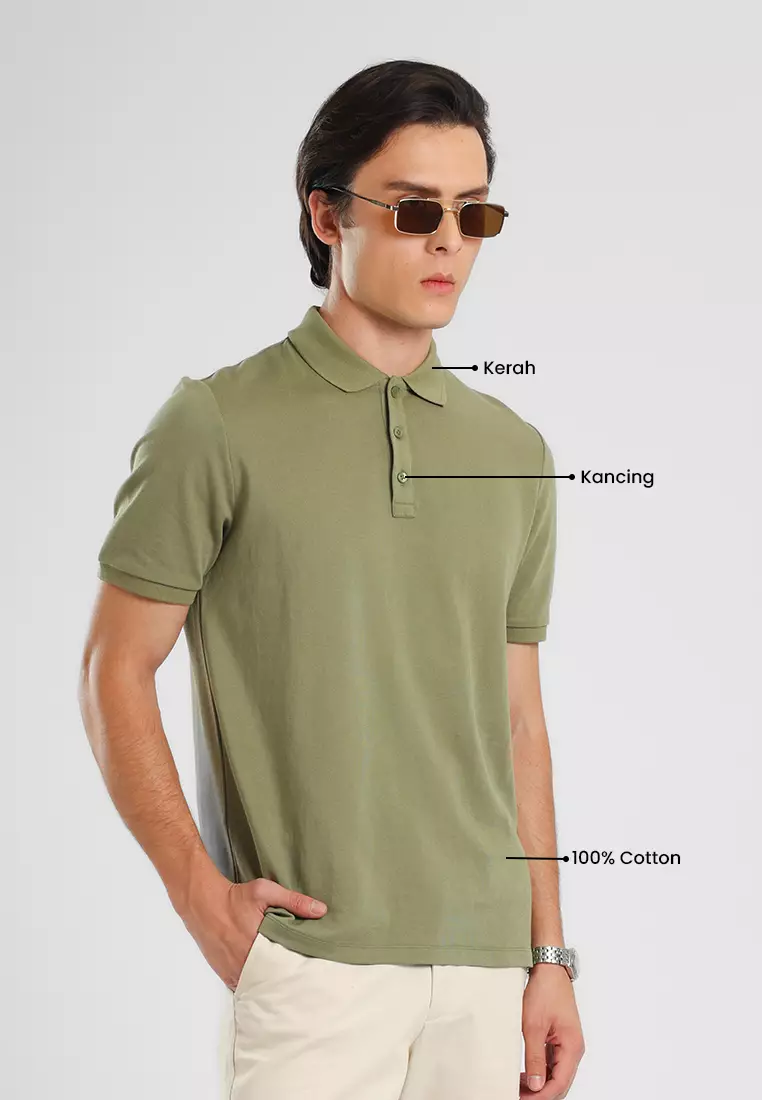 Jual Manzone MANZONE - Kaos Polo Shirt Lengan Pendek Pria Raiden 06 ...