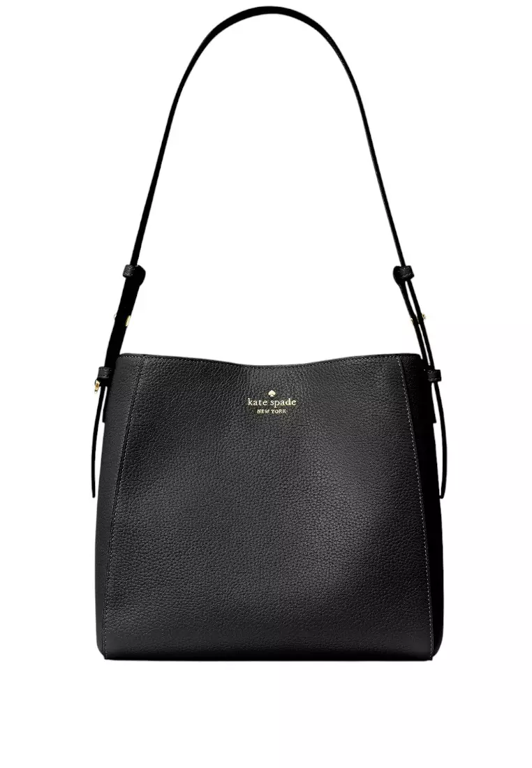 Buy Kate Spade Juliette Medium Bucket Bag - Black 2025 Online | ZALORA