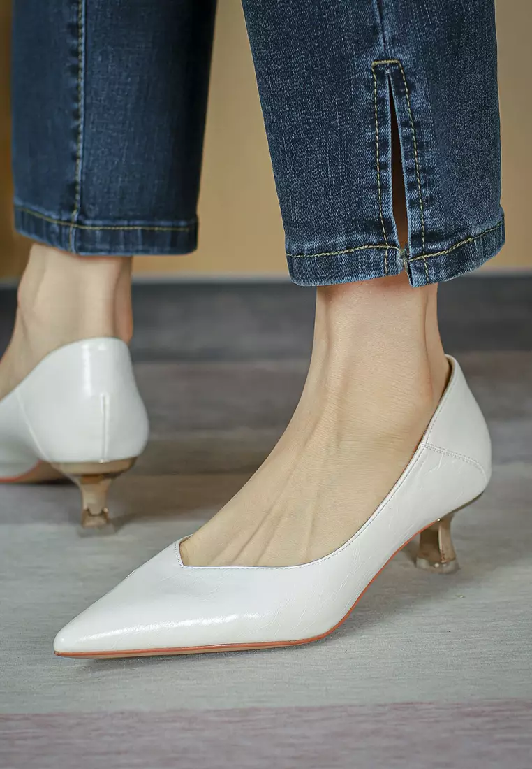 Twenty Eight Shoes 5CM Pointy Synthetic Leather Pumps 2046-5 2025 | Buy ...