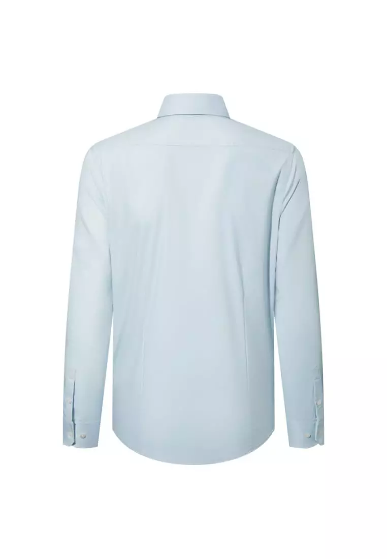 Buy G2000 Non-Iron Silky Touch Stretch Smart Fit Twill Shirt 2025 ...