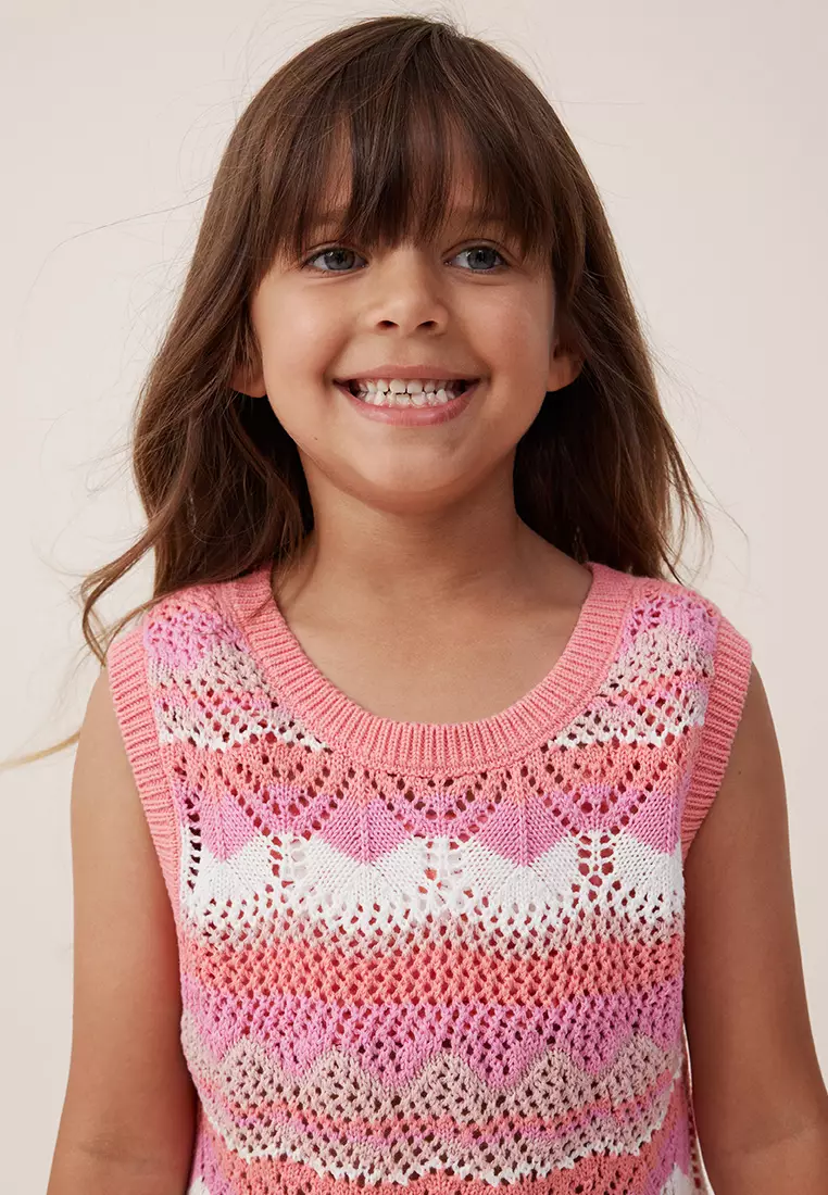 Cotton On Kids Skylar Crochet Dress 2025 | Buy Cotton On Kids Online ...