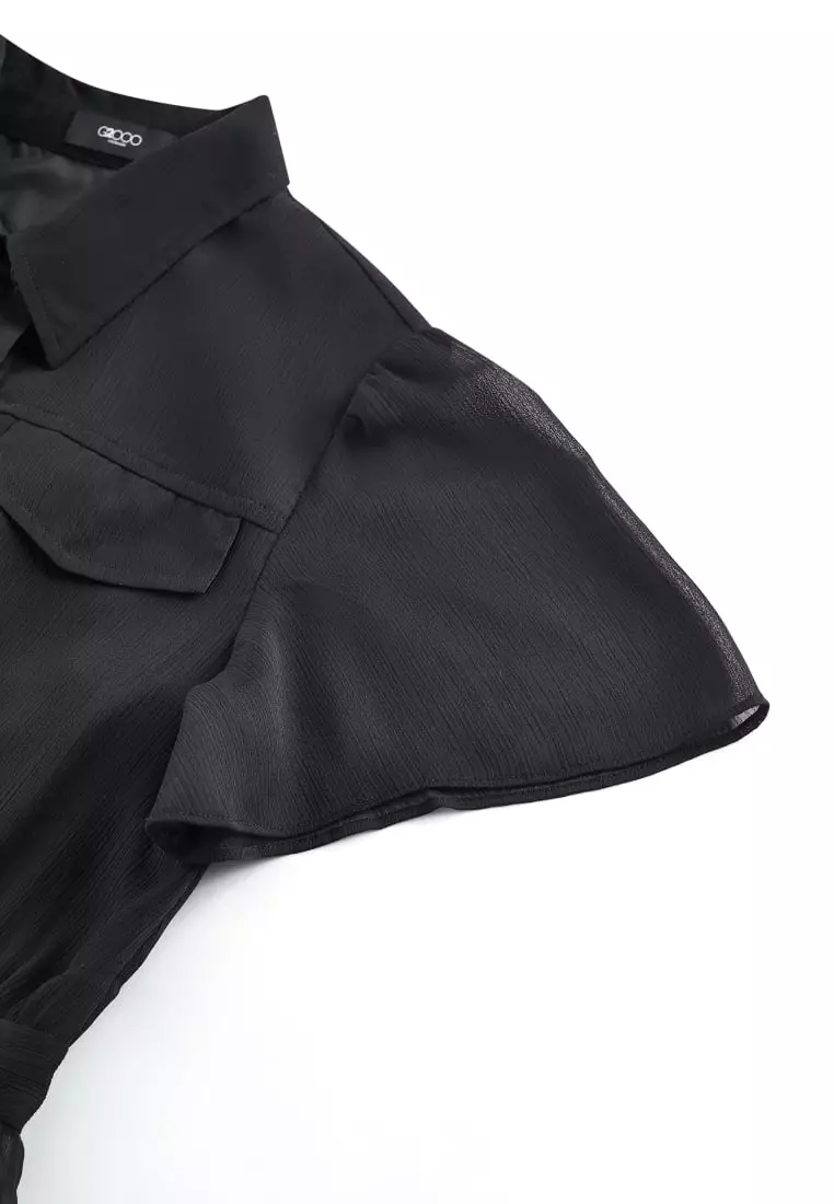 Buy G2000 G2000 Chiffon Maxi Shirt Dress 2026 Online | ZALORA Philippines