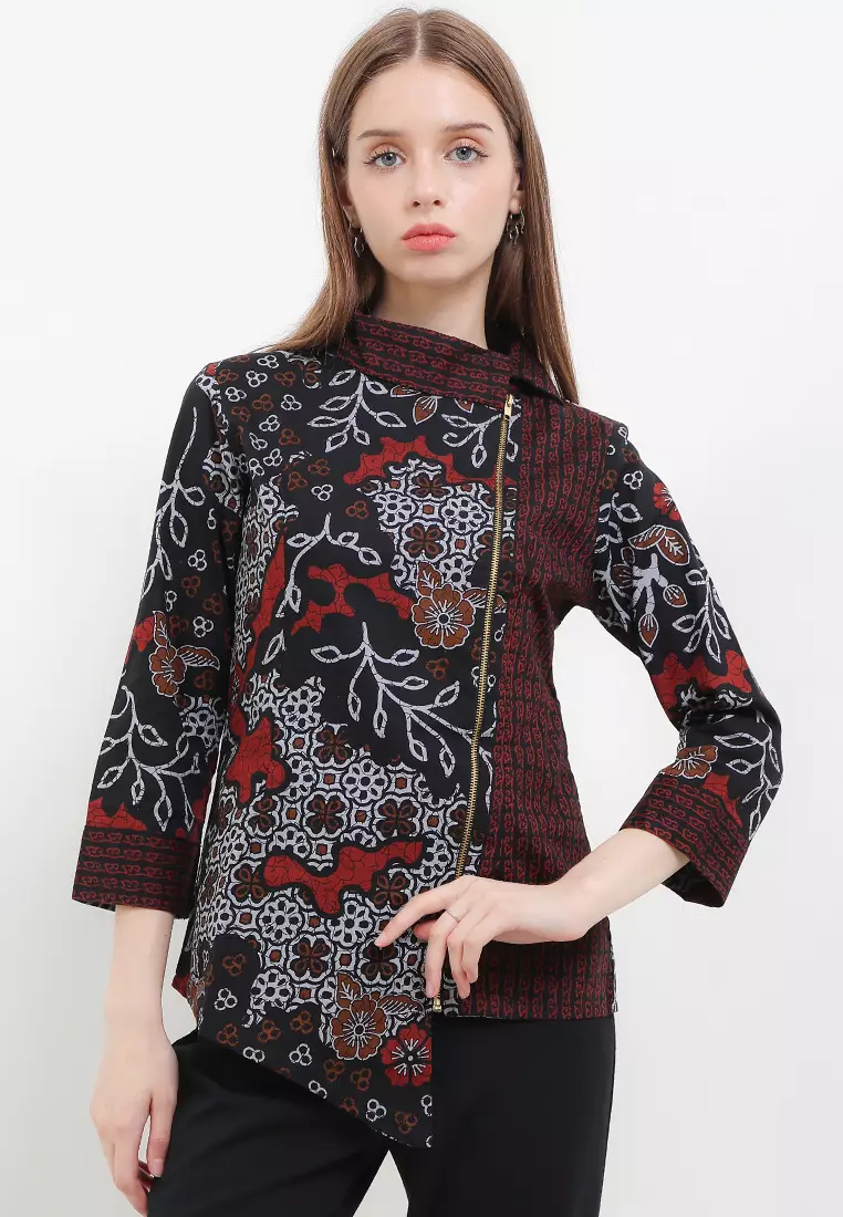 Jual ARJUNA WEDA Blouse Batik Semanggi Original 2026 | ZALORA Indonesia
