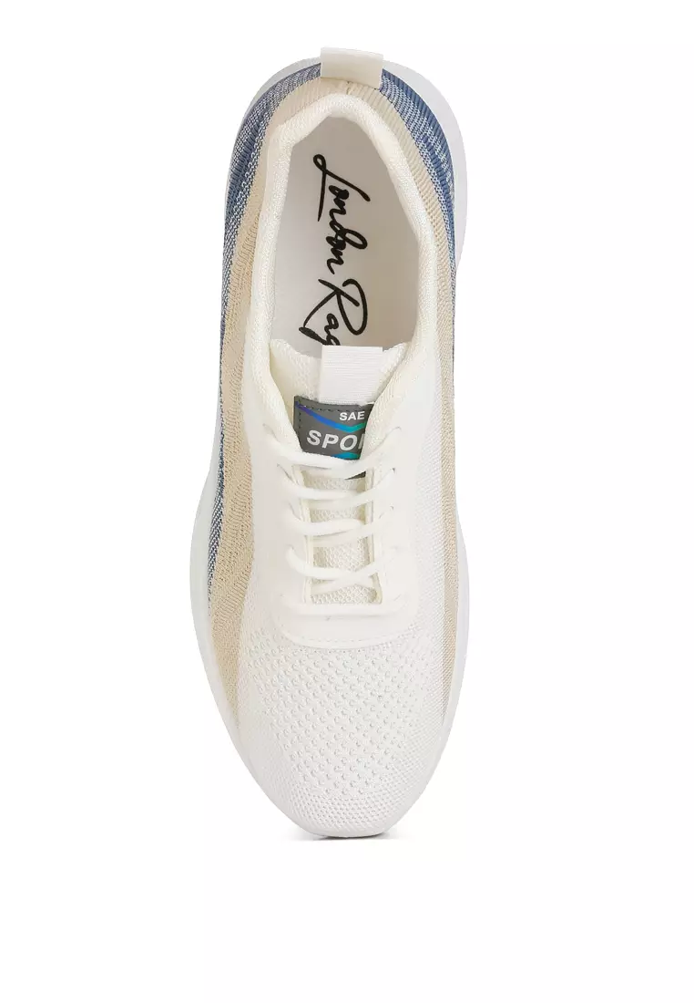 Jual London Rag Sepatu Kets Pria Chunky Dual Tone Warna Putih Original ...