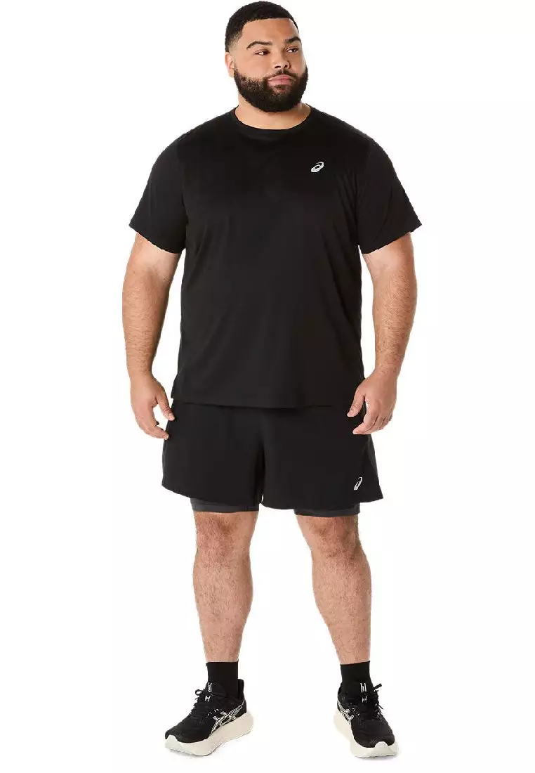 ASICS ROAD 2N1 5IN SHORT 2011D245-001 2025 | Buy ASICS Online | ZALORA ...