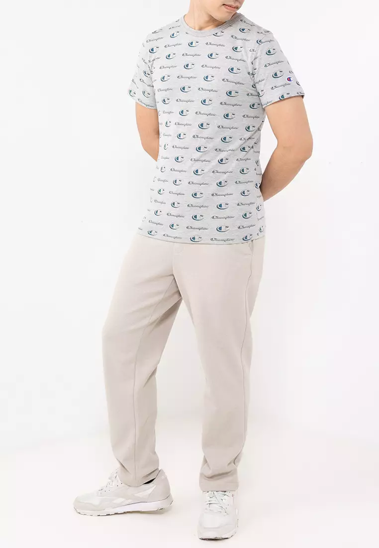 Buy Champion Logo Monogram Print T-Shirt Online | ZALORA Malaysia