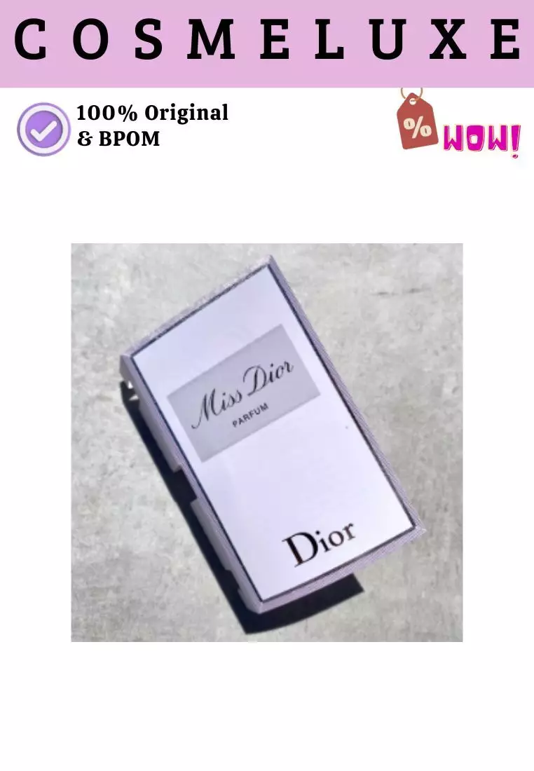 Jual Dior Miss Dior Parfum Sample - 1ml Original 2025 | ZALORA Indonesia