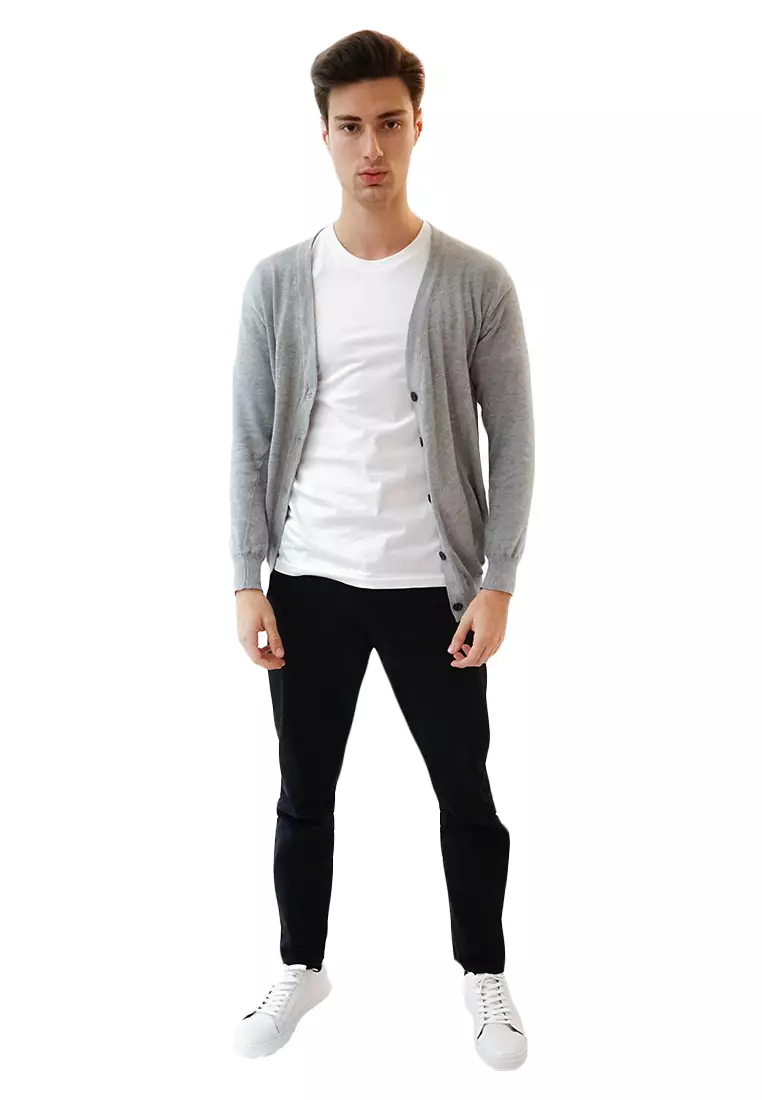 Jual House of Cuff Cardigan Pria Oversize Sweater Korea Big Size Jumbo ...