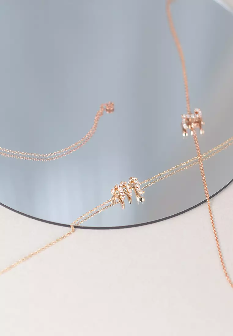 網上選購 mori Mori "C"字母手鏈 2025 系列 | ZALORA香港