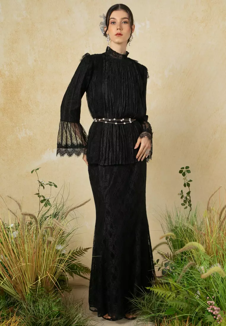 線上選購 Zalia Seliya Flare Top Kurung Set | ZALORA 台灣