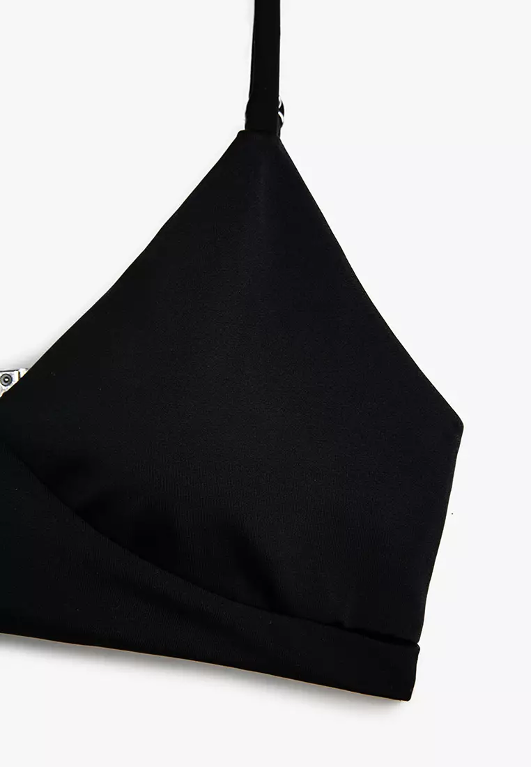 Buy KOTON Triangle Bikini Top Thin Straps 2025 Online | ZALORA Philippines