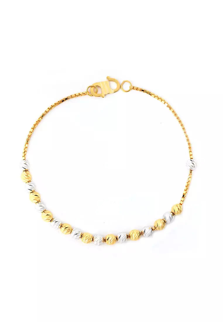 Buy TOMEI TOMEI Vivacity in Verve Duality Bracelet, Yellow Gold 916 ...