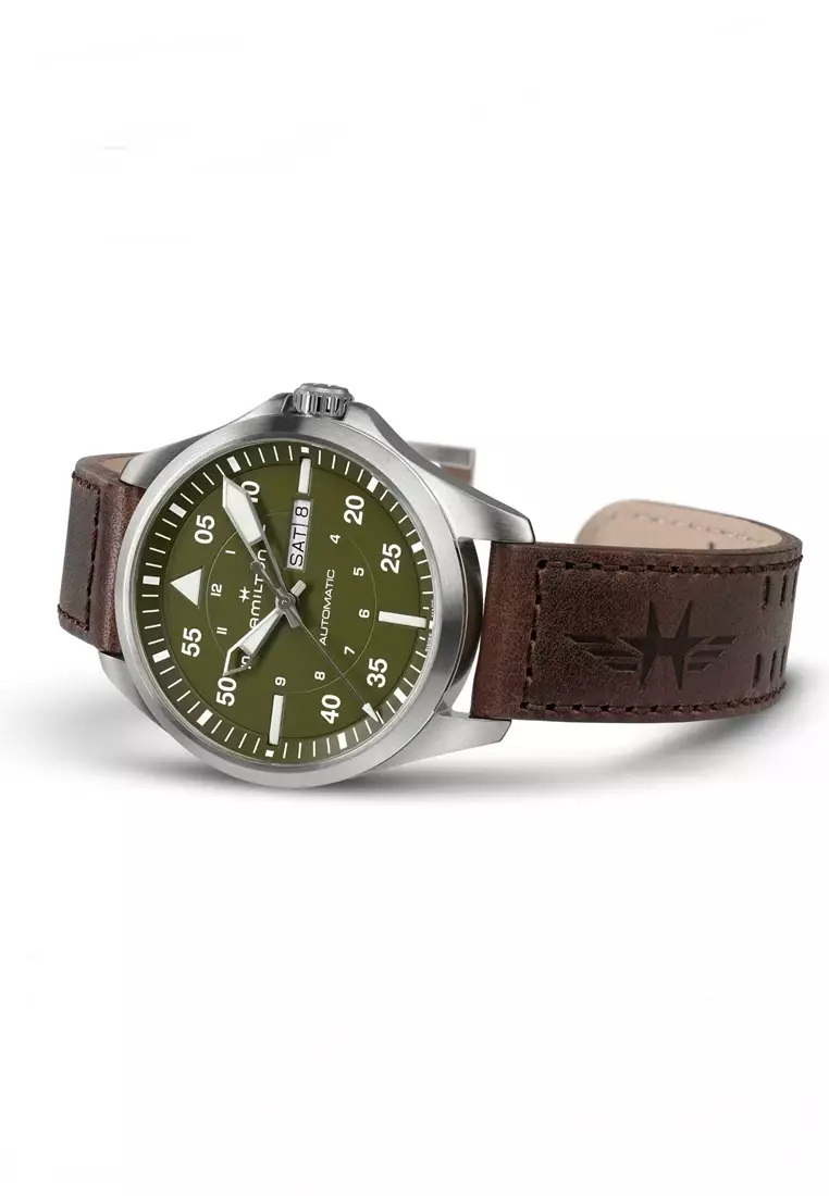 Buy Hamilton KHAKI AVIATION PILOT DAY DATE AUTOMATIC MEN WATCH (HMT ...