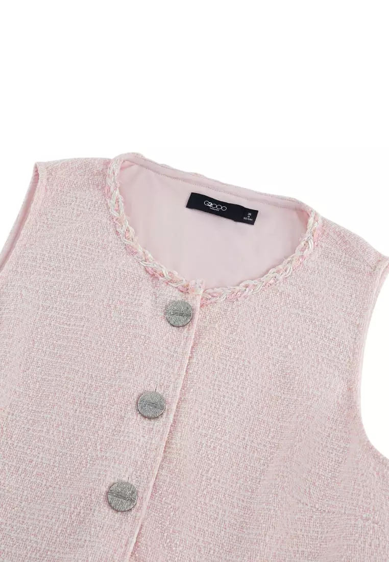 Buy G2000 G2000 Knit Tweed Regular Fit Vest 2026 Online | ZALORA ...