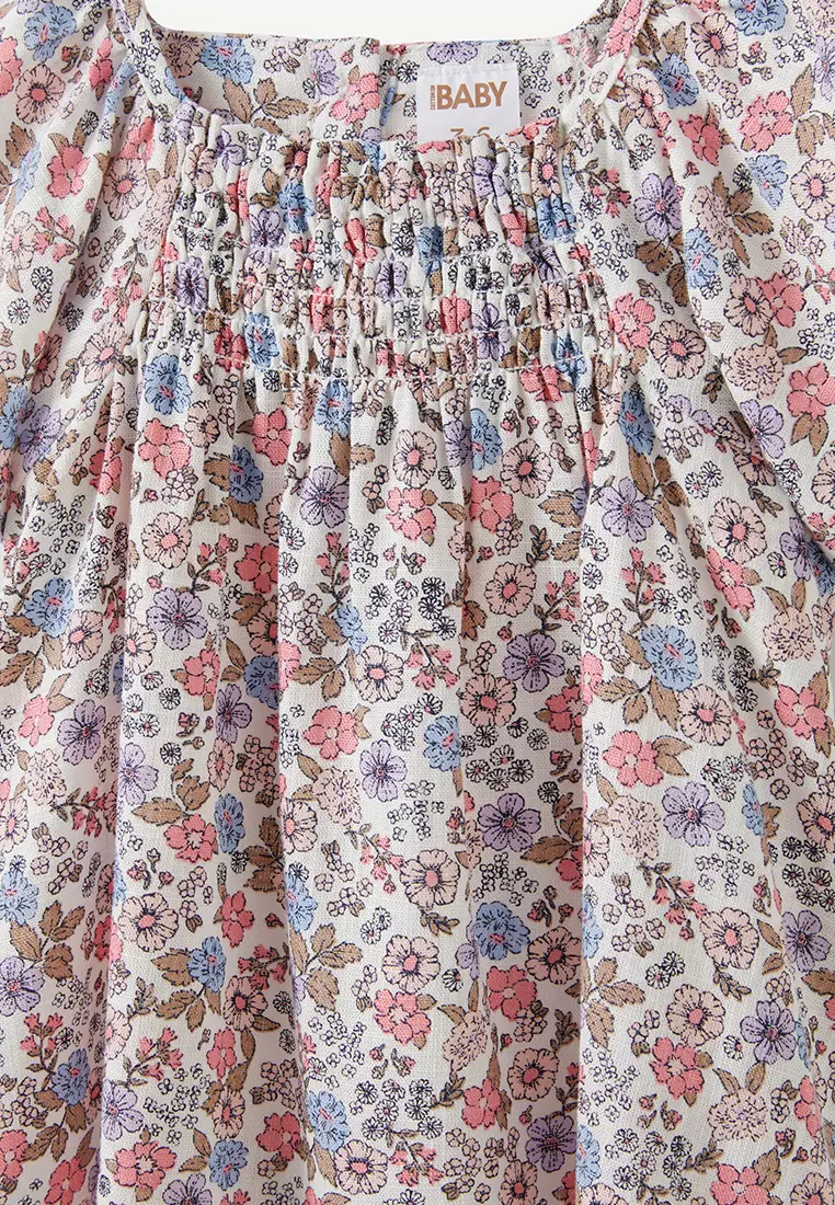 Buy Cotton On Kids Isabelle Shirred Woven Dress 2025 Online | ZALORA