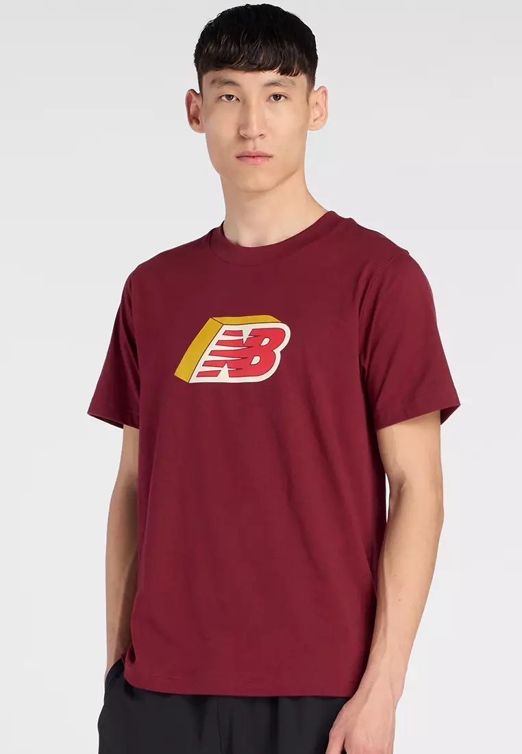 Buy New Balance Cubed Logo T-Shirt 2025 Online | ZALORA Philippines