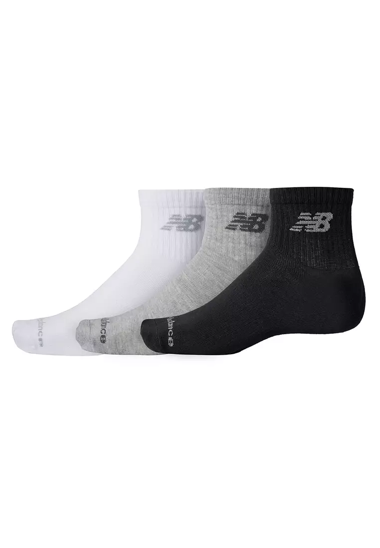 Buy New Balance 3 Pack Performance Basic Ankle Socks 2025 Online | ZALORA