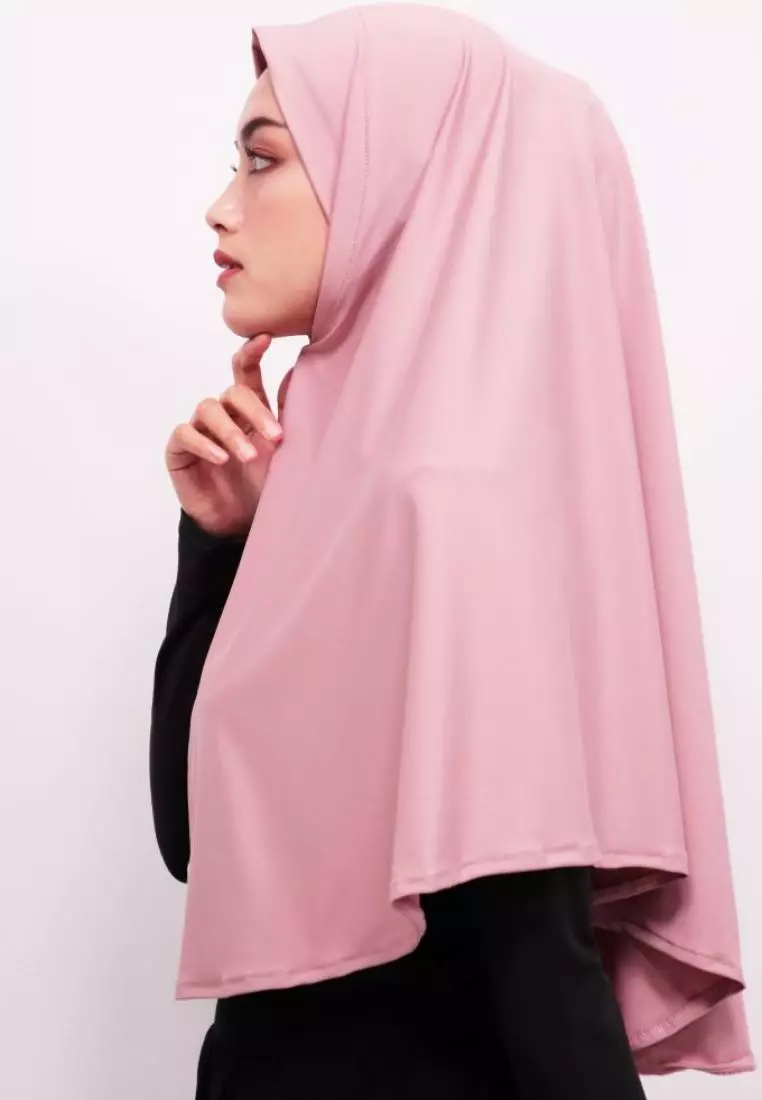 Jual DAW Project Daw Project DH013 Hijab Instan Berlin Dusty Pink Original 2024 | ZALORA Indonesia