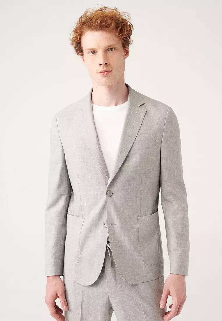 Buy Avva Unlined Double Slit Jacket 2025 Online | ZALORA