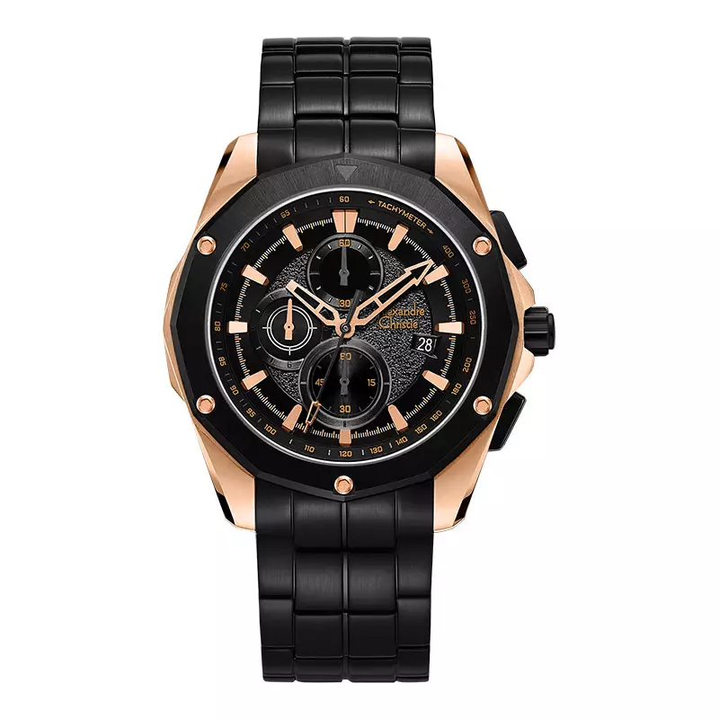 Jual Alexandre Christie Jam Tangan Pria Alexandre Christie Chronograph ...
