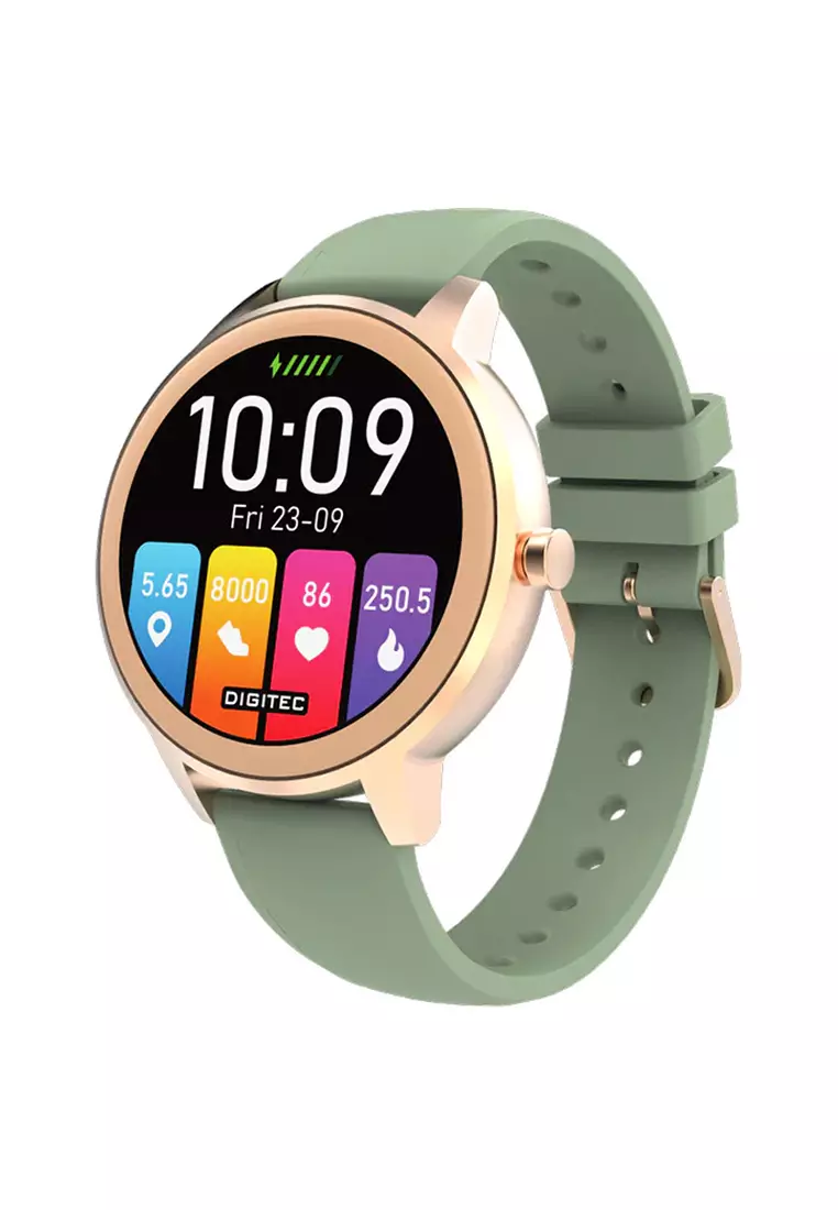 Jual Digitec DIGITEC VENUS SMARTWATCH GR GREEN Original 2025 | ZALORA ...