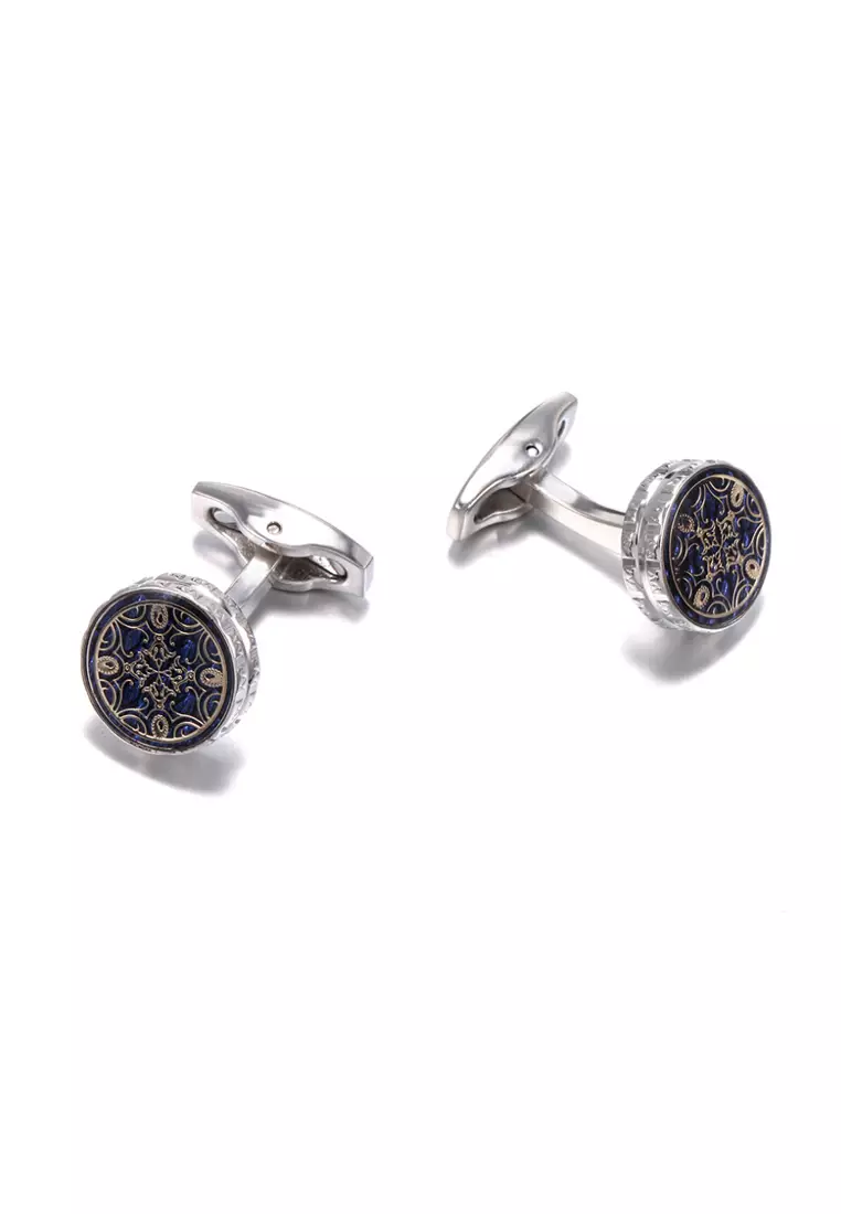 Kings Collection Italian Style Pattern Cufflinks KC20398 2025 | Buy ...