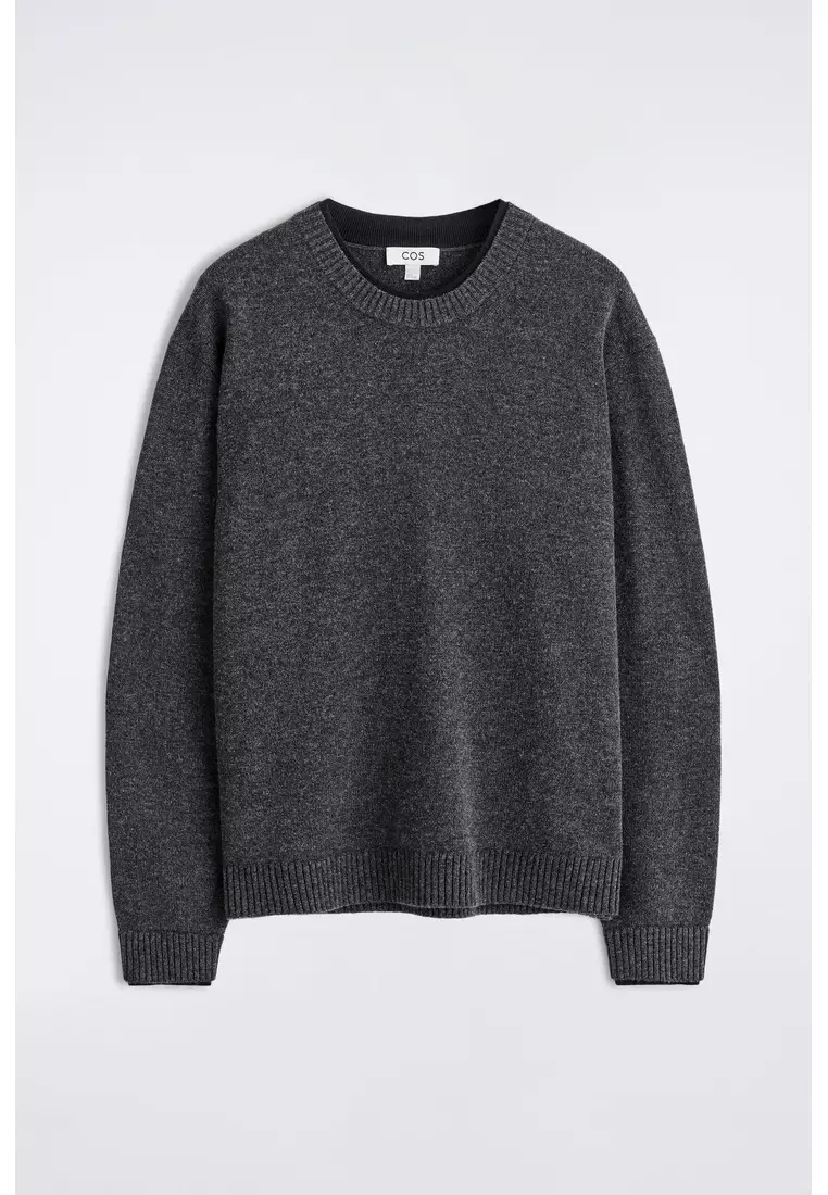 Buy COS LAYERED MERINO WOOL JUMPER 2025 Online | ZALORA Philippines