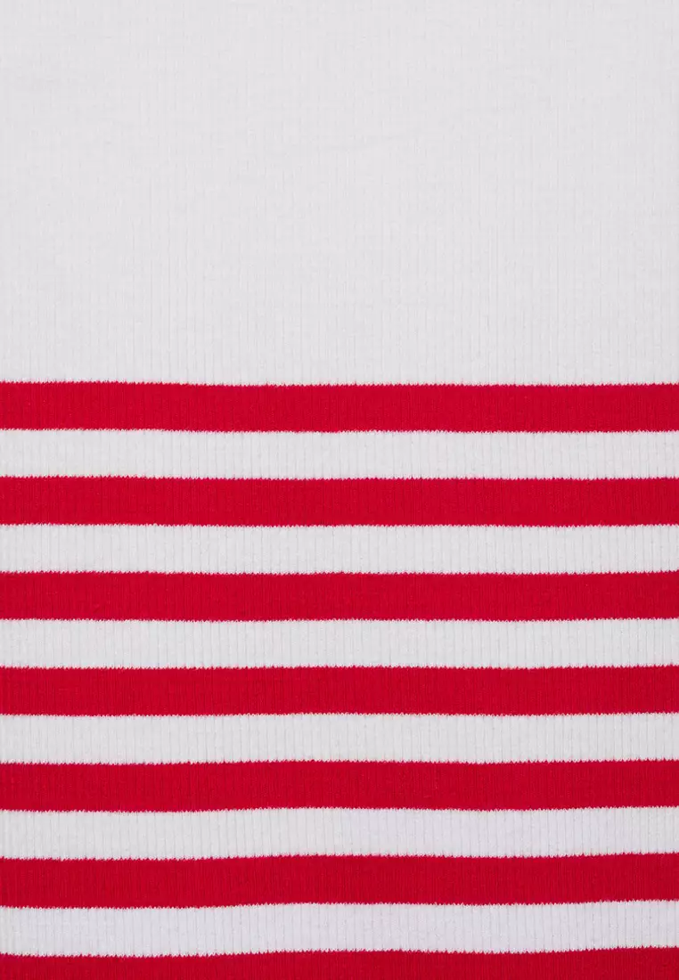 Jual Mango Stripe-Print Top Original 2024 | ZALORA Indonesia