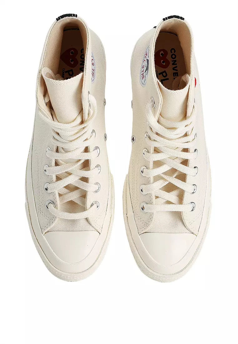 Buy CDG Play Chuck 70 Single Heart High-Top Sneakers 2025 Online ...