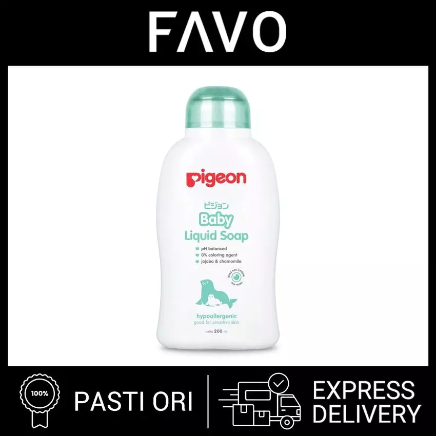 Jual Pigeon Sabun Bayi - Pigeon Baby Liquid Soap with Chamomile - 200 ...