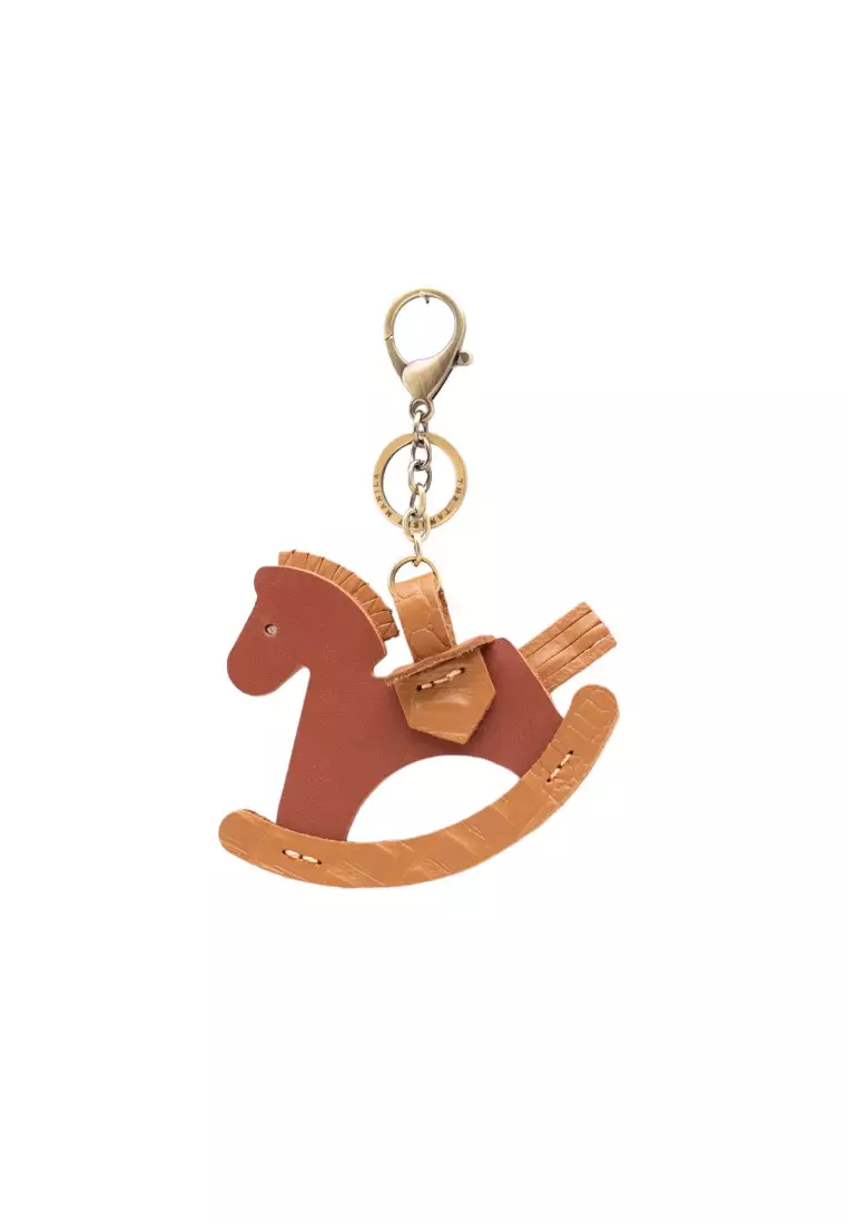 Buy The Tannery Manila Bailey Leather Keychain 2025 Online | ZALORA ...