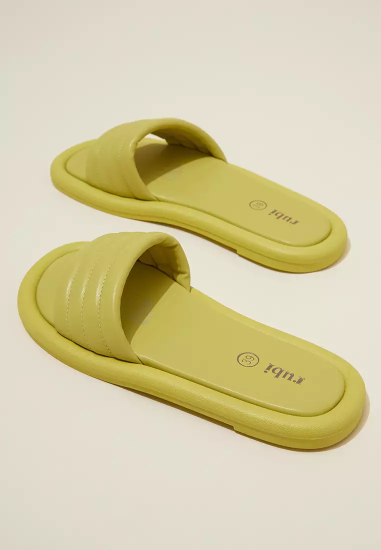 Buy Rubi Paige Padded Single Vamp Slide Sandals 2024 Online | ZALORA ...