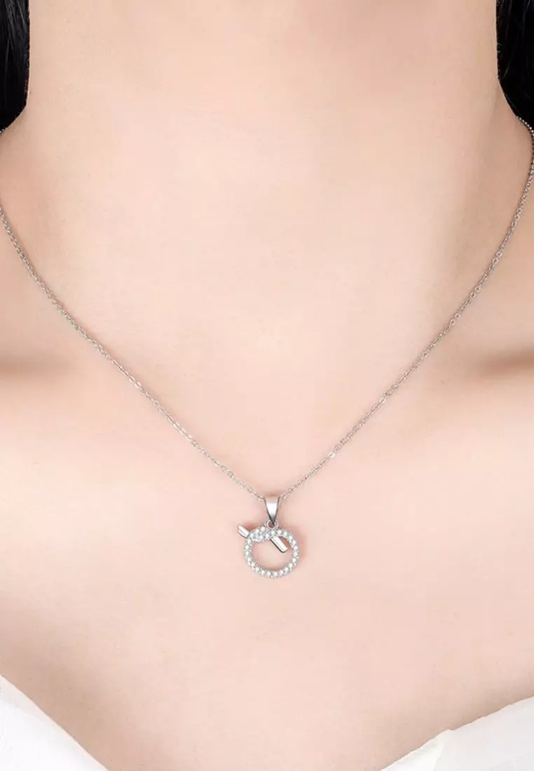 Buy LYCKA LKK2005 LYCKA Simple Knot Necklace Online | ZALORA Malaysia