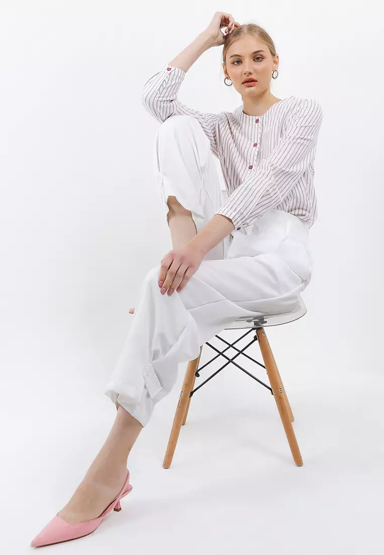 Jual EXPAND Hema Blouse Original 2025 | ZALORA Indonesia