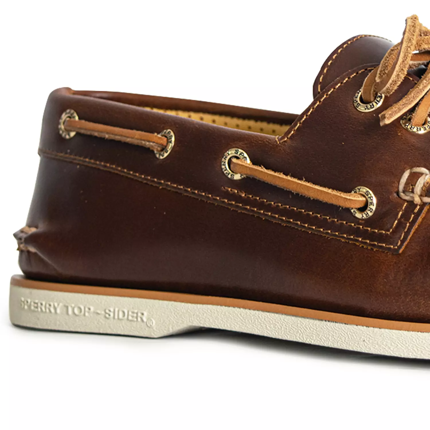 Buy Sperry Men's Gold Authentic Original™ 2 Eye Orleans Boat Shoes ...