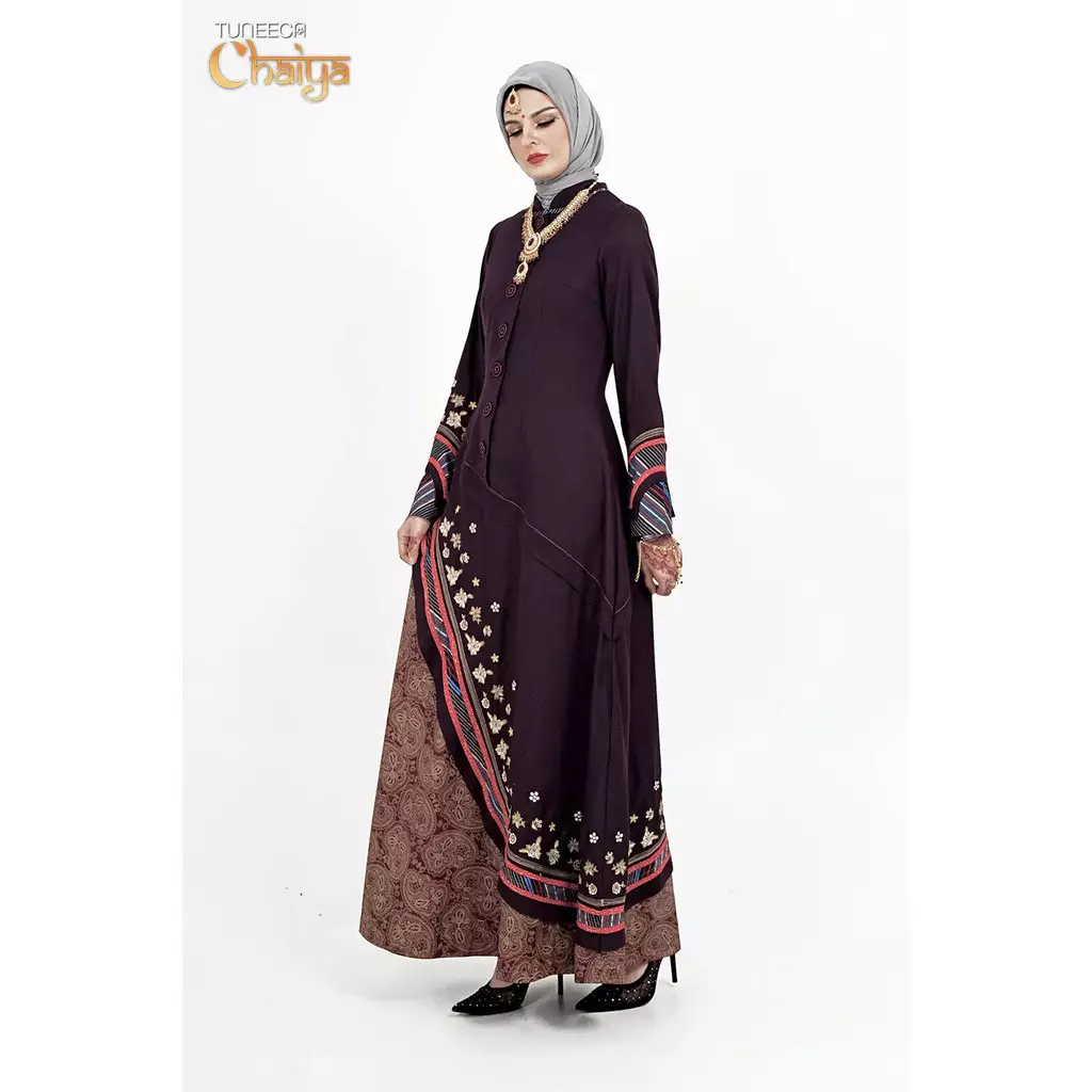 Jual Tuneeca TUNEECA Gamis Rumaisa Ansari - T-0325003 Original 2025 | ZALORA Indonesia