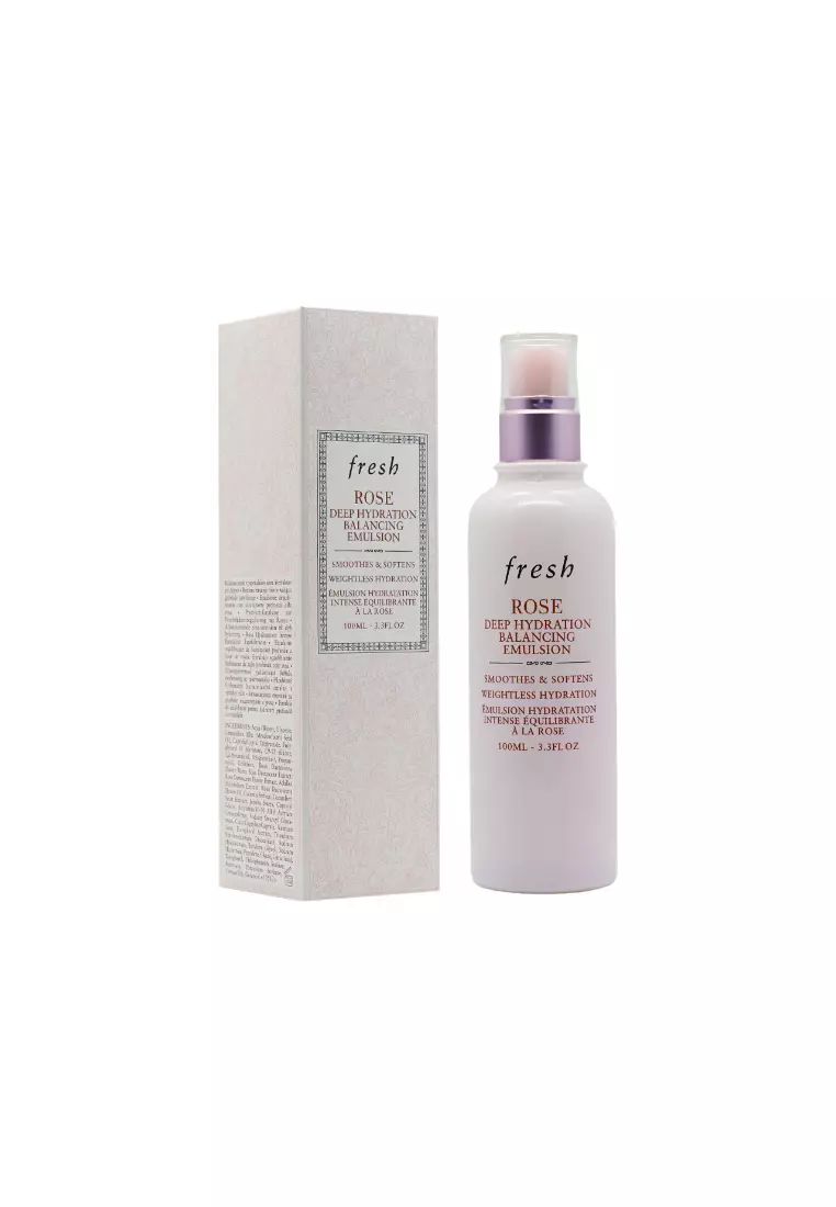 Buy Fresh Fresh - Rose Deep Hydration Balancing Emulsion 100ml Online ...