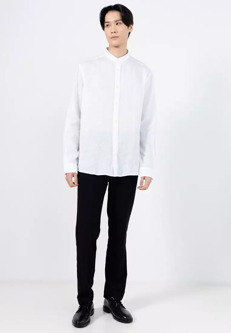 Buy MANGO Man Regular-Fit 100% Linen Shirt 2026 Online | ZALORA Philippines