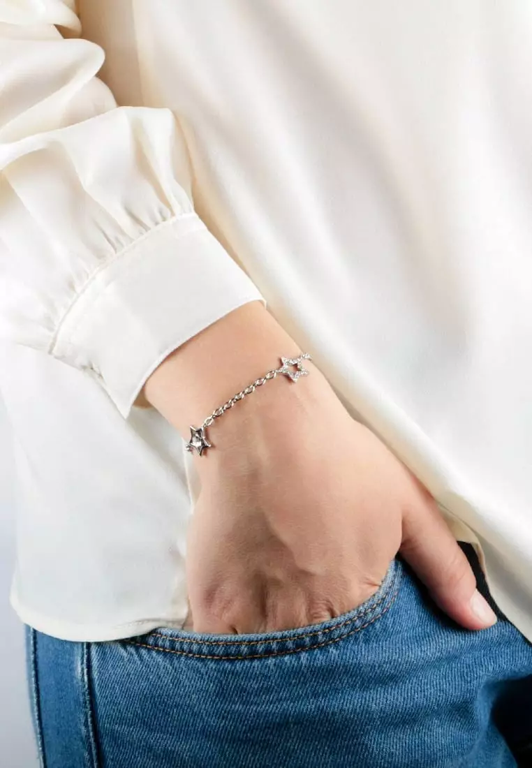 Buy Morellato Cosmo Bracelet SAKI06 Steel Crystals Online | ZALORA Malaysia