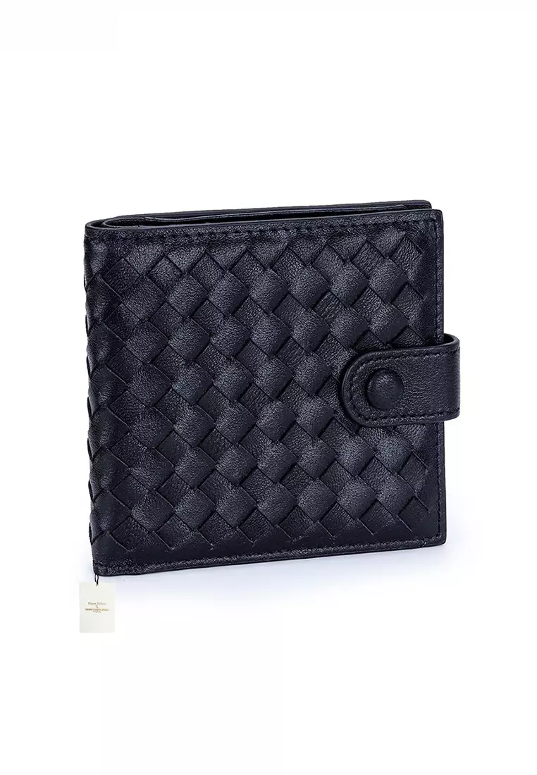 Buy Twenty Eight Shoes Weave Sheepskin Bi-Fold Wallet JW YT-1509 2025 ...