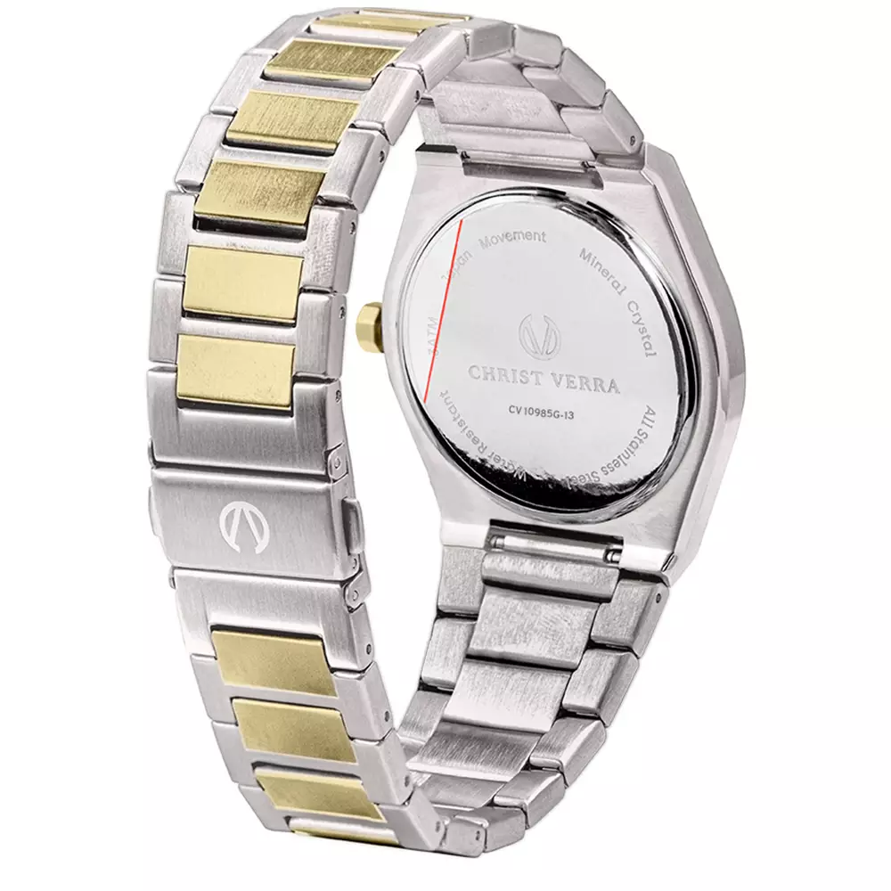 Jual Christ Verra Christ Verra Casual Men's Watches CV 10985G-13 BLK ...