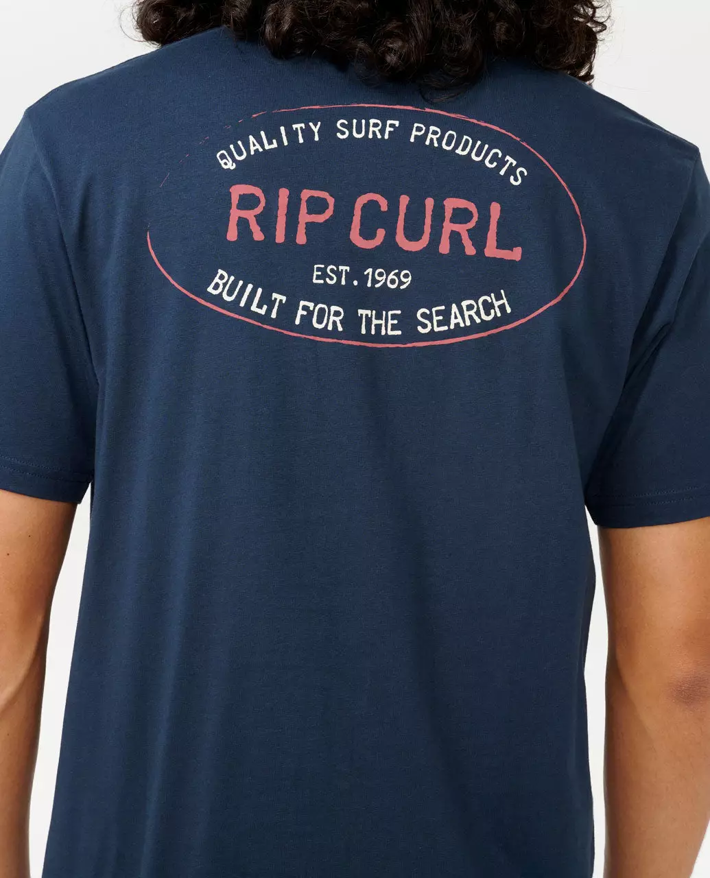Jual Rip Curl Rip Curl Men Hallmark Tee - Dark Navy Original 2025 ...