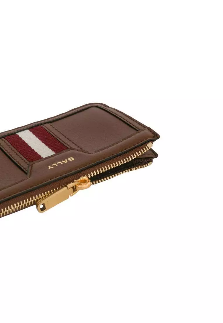 Buy BALLY Calfskin Leather Card Holder/coin Purse 2026 Online | ZALORA ...