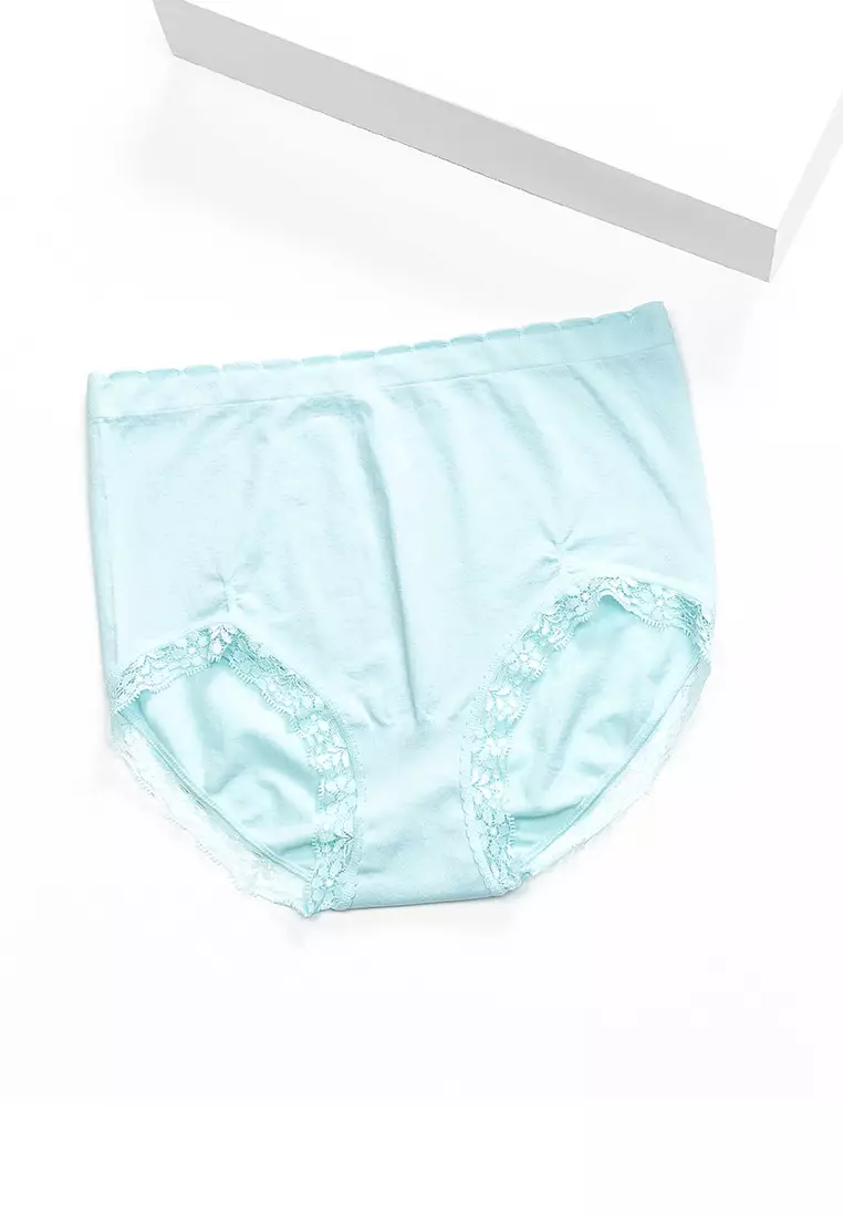 Jual Sorella Sorella Panty Amber Lace Basic Maxi S20-51050- Blue Original 2025 | ZALORA Indonesia