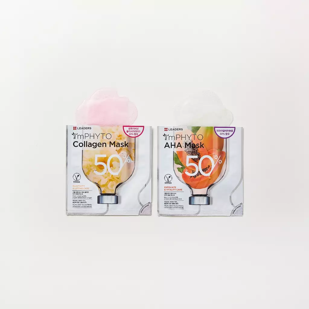 Jual LEADERS Leaders Imphyto AHA Sheet Mask 23 ml - Masker Wajah ...