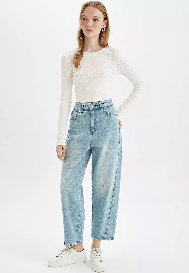 Buy DeFacto Wide Leg Jeans 2025 Online | ZALORA Philippines