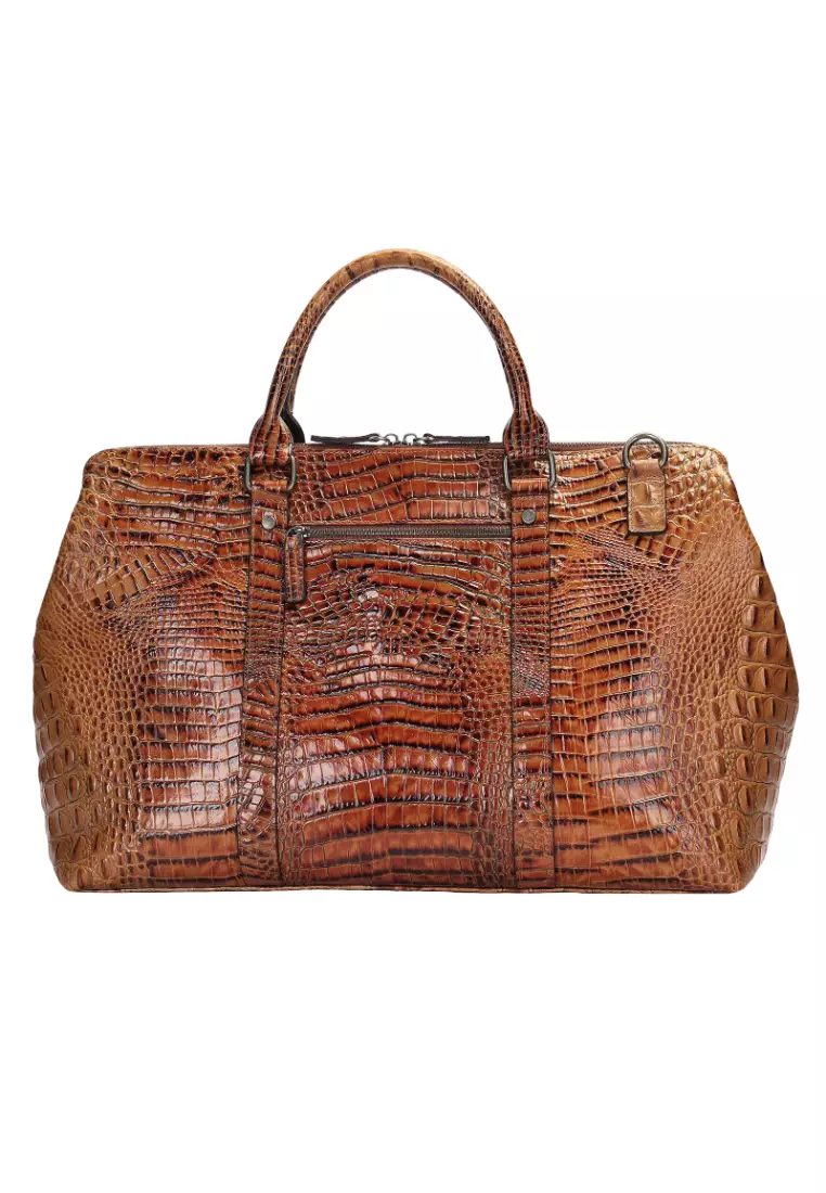 Buy Lara Crocodile Pattern Large-Capacity Long-Distance Single-Shoulder ...