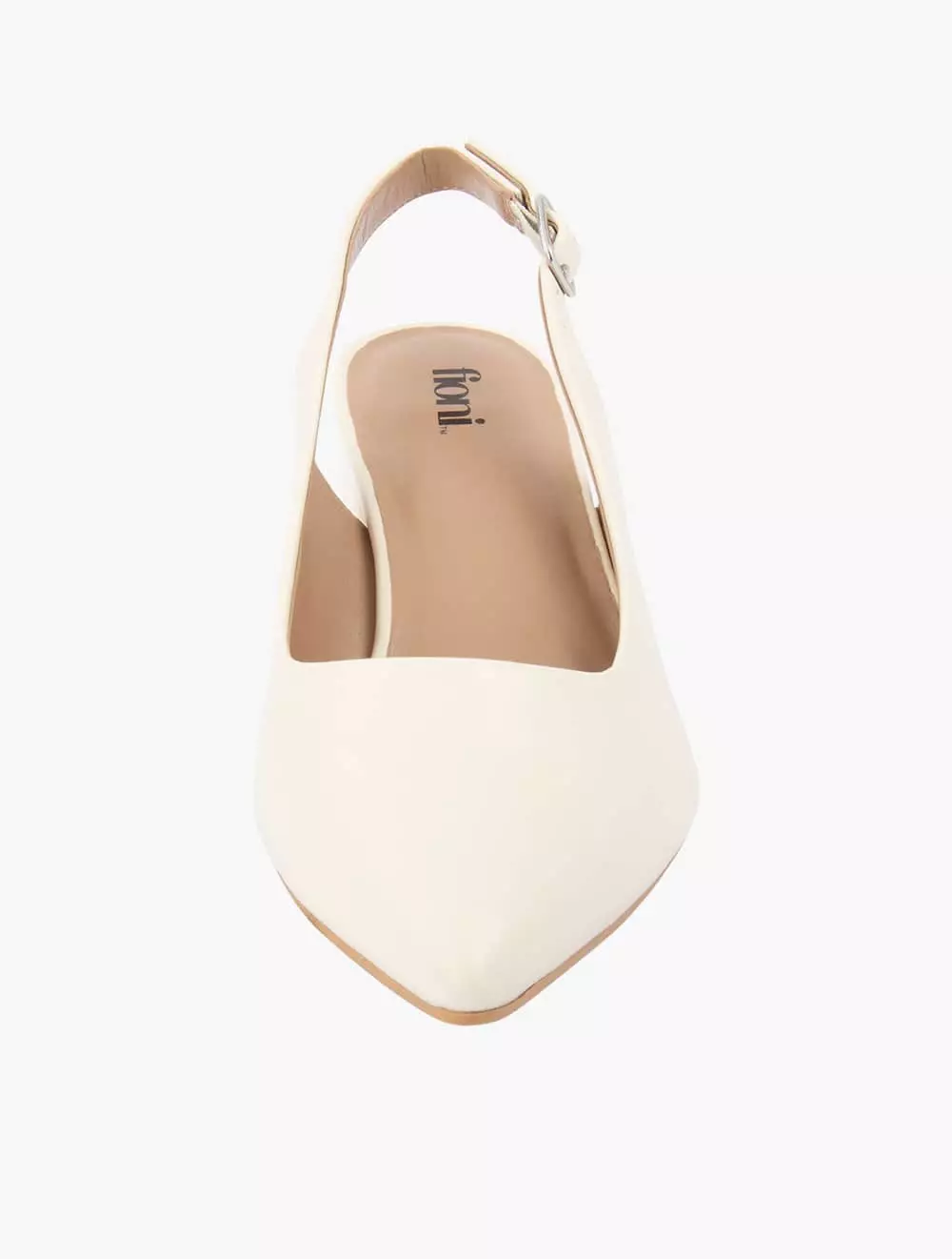 Jual PAYLESS Payless Fioni Womens Sling Back Heels - White_04 - White ...