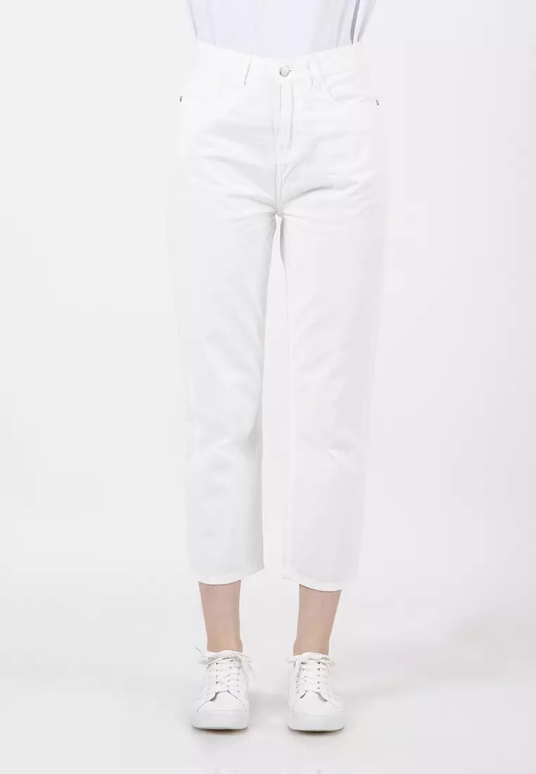 Jual COLORBOX Basic Highwaist Pants Original 2025 | ZALORA Indonesia